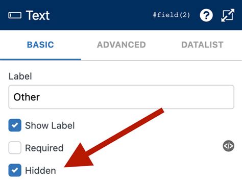 How Hidden Fields Work WS Form