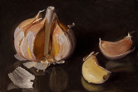 Garlic Painting At PaintingValley Explore Collection Of Garlic