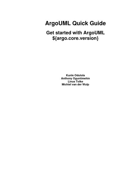 argo uml pdf java lenguaje de programación menú computación