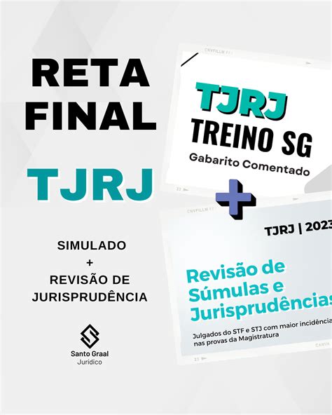 COMBO TJRJ SIMULADO REVISÃO DE JURISPRUDÊNCIA Santo Graal