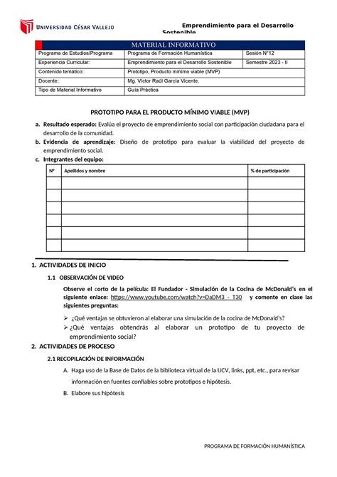 Guía práctica N 12 Guia practica Sostenible MATERIAL INFORMATIVO