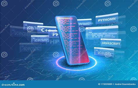software development programming coding vector concept technology concept programming web