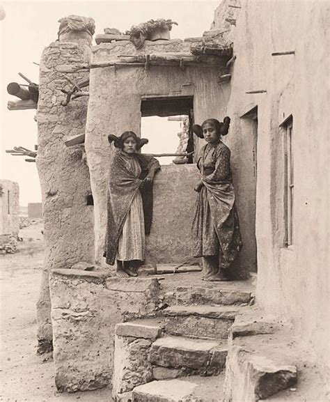 Filles Hopi 1900 Par Frederick Monsen Native American Girls Native