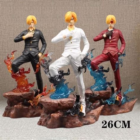 Jual Action Figure Sanji Vinsmoke One Piece Lx Studio Recast Led