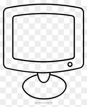 Computer Monitor Coloring Pages
