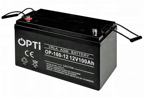 Akumulator AGM VRLA VOLT POLSKA OPTI 12V 100 Ah BEZOBSŁUGOWY 600 CYKLI