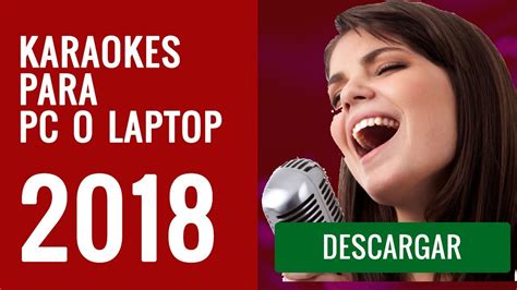 Programa Karaoke para PC Profesional en Español YouTube