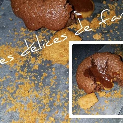 Petits coulants choco caramel et spéculos Guy Demarle