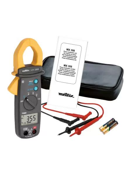 Pince multimètre 400A AC DC 30mm MX0355Z Metrix IFD Outillage
