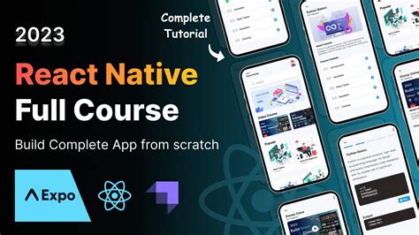 build react native app from scratch react native expo strapi mysql react native full