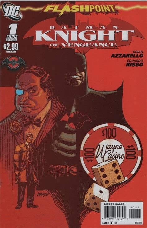 Flashpoint Batman Knight Of Vengeance 1 2nd Print Publi