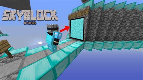 ABRIENDO LA PRIMERA ISLA MISTERIOSA EN SKYBLOCK EN ESPIRAL YouTube