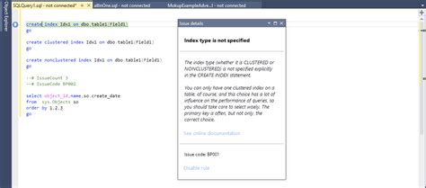 Working With SQL Code Analysis Quick Ref SQL Prompt 10 Product