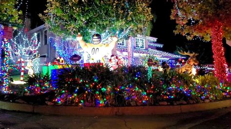 Thoroughbred Street Drive Thru Christmas Holiday Lights Display At Alta
