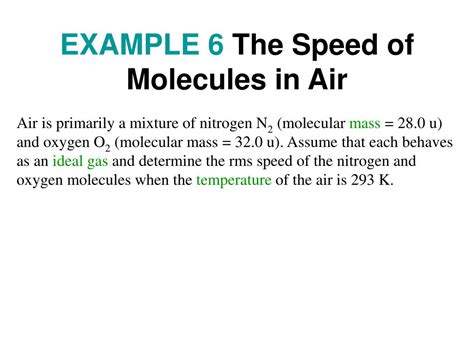 PPT C H A P T E R 14 The Ideal Gas Law And Kinetic Theory PowerPoint