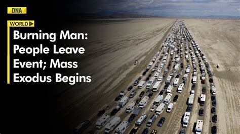 Thousands Stranded At Burning Man Festival In Nevada Desert After Heavy