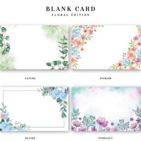 Jual Sale Kartu Ucapan Kosong Blank Card Hang Tag Greeting Cards
