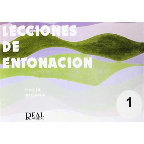 Comprar Libro Lecciones De Entonaci N Vol Libro