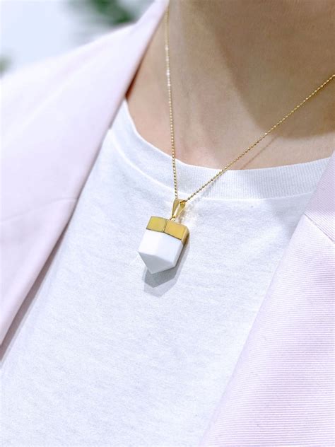 Naszyjniki Kwarc Biały Materiał srebro Brazi Druse Jewelry Moda