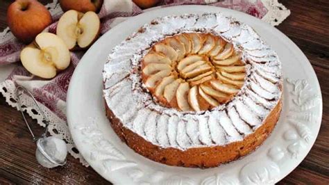 Gâteau aux pommes de grand mère bon et moelleux