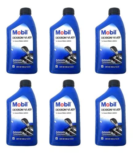 Aceite Mobil Transmisión Automática Atf 946ml Dexron Vi 6pza
