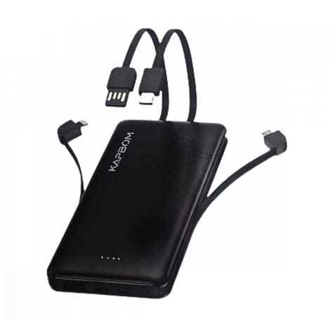 Jonh Variedades Drop Carregador Port Til Powerbank Em Mah