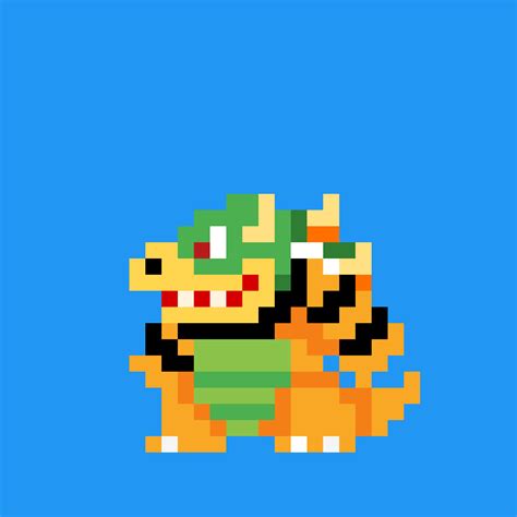 Pixilart Classic Bowser Attire By MrBowser