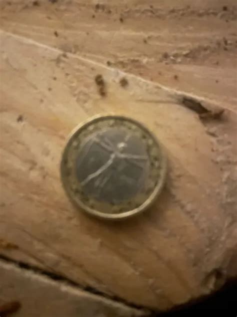 PIÈCE 1 EURO italienne Rare de Léonard de Vinci 2002 TRES RARE EUR 500