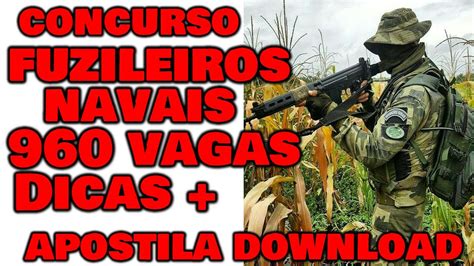 Concurso Fuzileiro Naval Edital Publicado Mais De