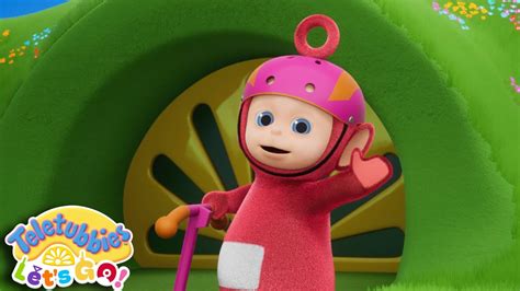 Po Goes So Fast On Her Scooter Teletubbies Lets Go Full Episodes