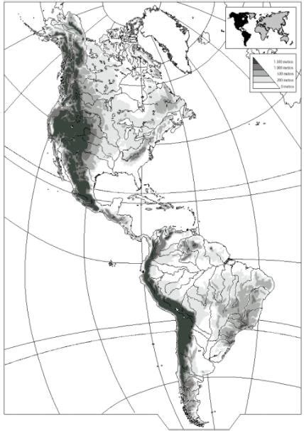 Juegos de Geografía Juego de América fisico cabos golfos islas y