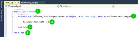 VB Net TEXTBOX Control Tutorial Properties With Example