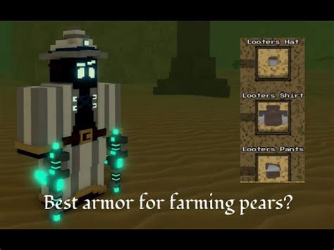 Best Armor For Farming Pears Voxlblade Youtube