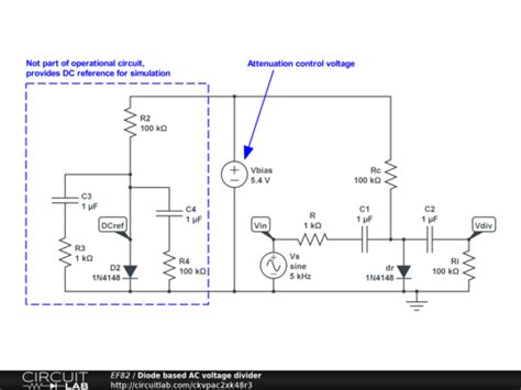 Ac Voltage Divider Circuit Diagram