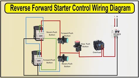 How To Make Reverse Forward Starter Control Wiring Diagram Reverse