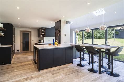 Open Plan Zoned Kitchens Ridgeway Interiors