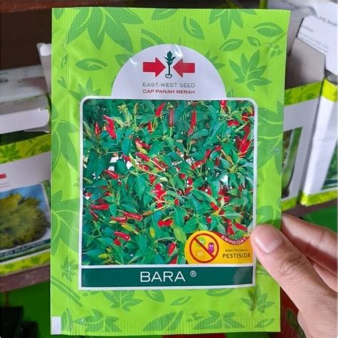 Jual Benih Bibit Cabe Rawit Bara 500butir Cap Panah Merah Kemasan Asli