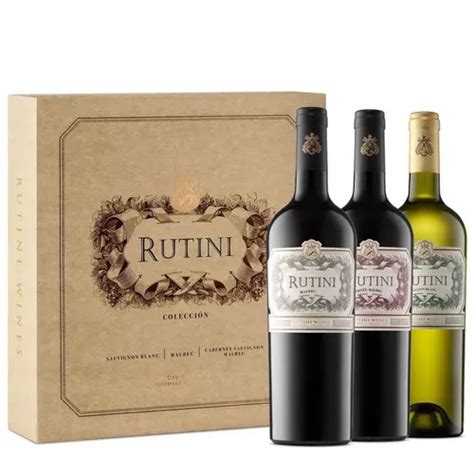 Vino Rutini Estuche Madera X Edici N Limitada Mercadolibre