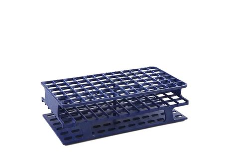 Rack Aus Delrin Onerack Für 72 Röhrchen Ø 13 mm Farbe Blau Labormaterial