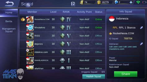 6 Cara Membuat Squad Mobile Legends Terbaru 2024