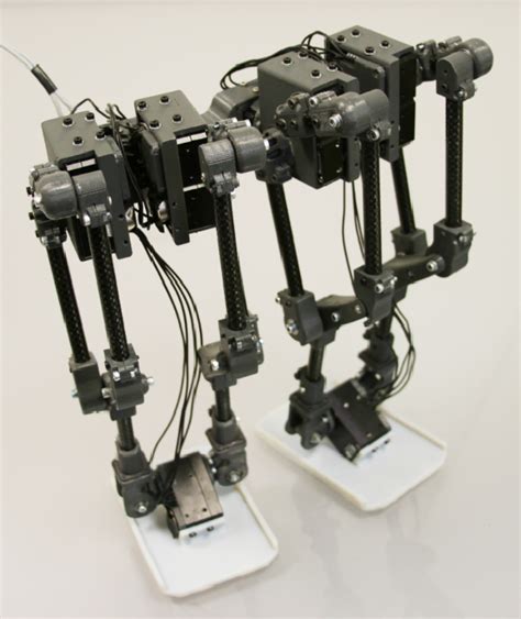 Figure From Design And Fabrication Of A Bipedal Robot Using Serial