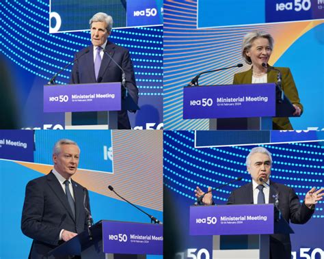 Les 50 ans de l AIE à Paris des avancées et de nombreux défis à
