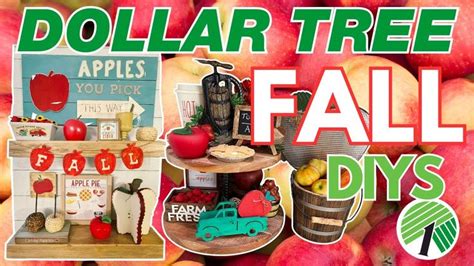 The Dollar Tree Fall Diy S Are Full Of Apples Apples And Other Things