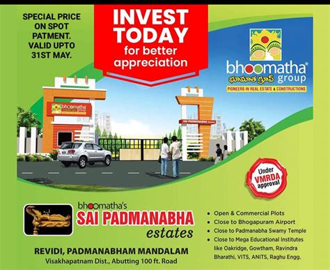 Sai Padmanabha Estates Bhoomatha Real Estates
