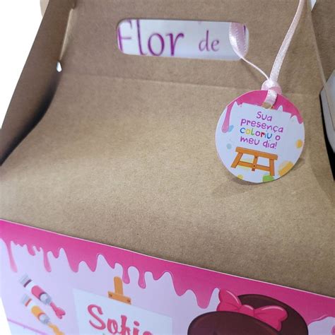 Caixa Lanche Festa Pintando O Sete Maleta Elo