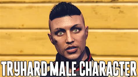 BEST TRYHARD MALE CHARACTER CREATION GTA 5 ONLINE PS5 PS4 XBOX PC