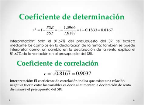 Que Es El Coeficiente De Determinacion Image To U
