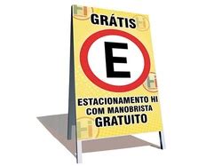 Cavalete em Metalon DisplayMex Soluções em Materiais Promo e