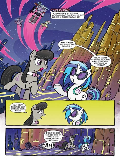 2641550 Safe Artist Tony Fleecs Idw Dj Pon 3 Fluttershy King