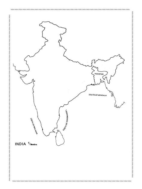 Mapas De La India Para Imprimir Descarga Los Mapas